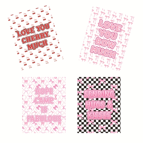 Greeting Card Pack-COQUETTE